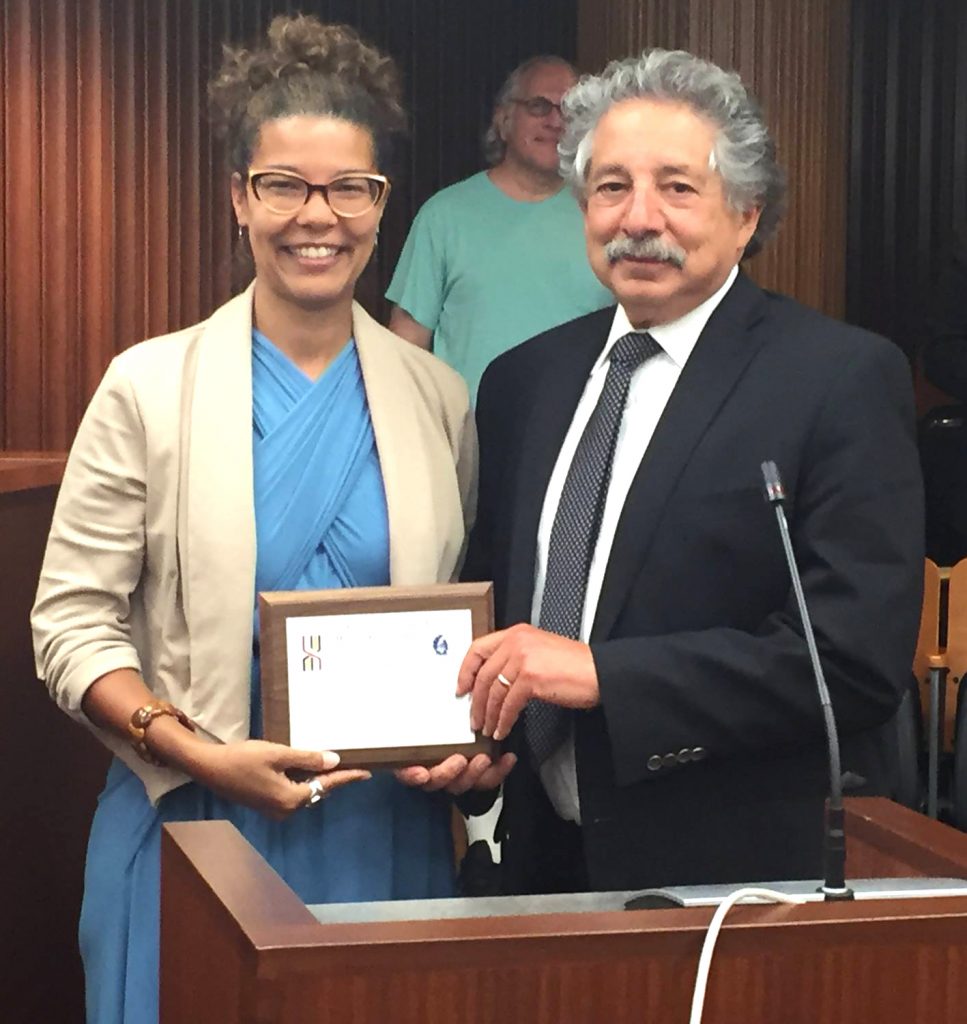 Annette Miller Honored with Rev. Wright Award at Common Council Meeting ...