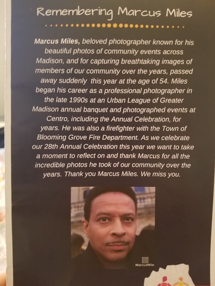 New Award Dedicated to Marcus Miles Unveiled at Centro Hispano’s Annual ...