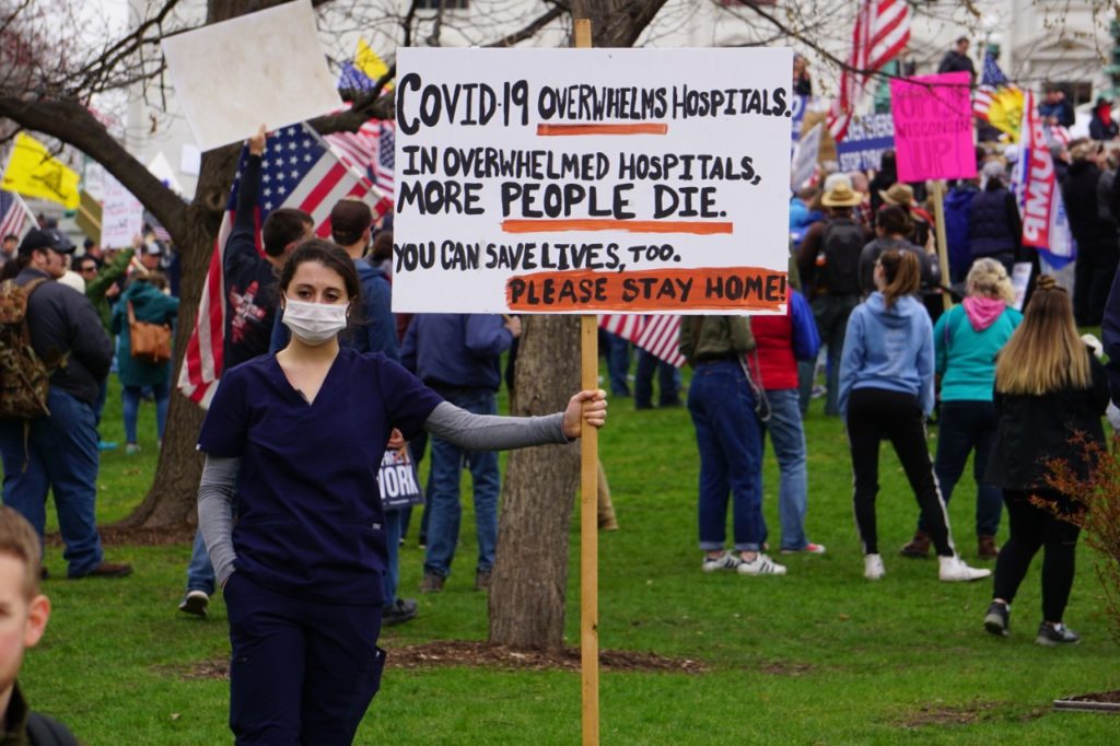 More than 1,500 rally to “Reopen Wisconsin” | Madison365