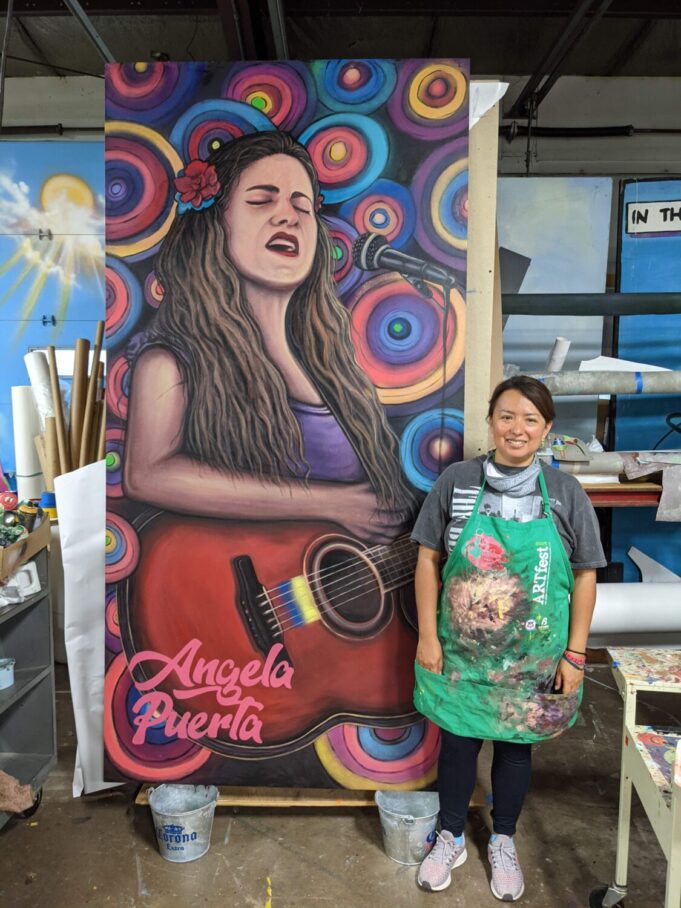 Mexican-American artist Angelica Contreras uses her artwork to explore ...