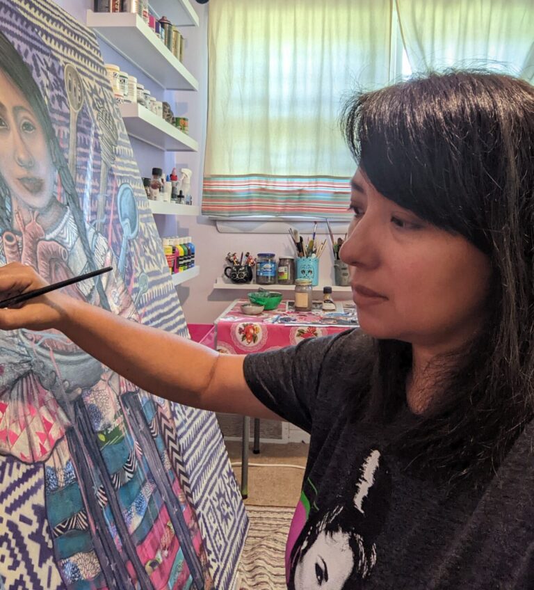 Mexican-American artist Angelica Contreras uses her artwork to explore ...