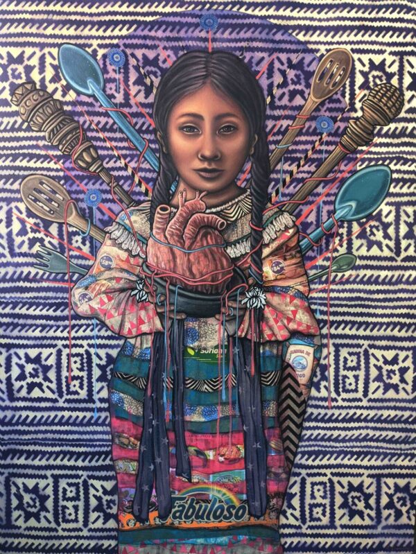Mexican-American artist Angelica Contreras uses her artwork to explore ...