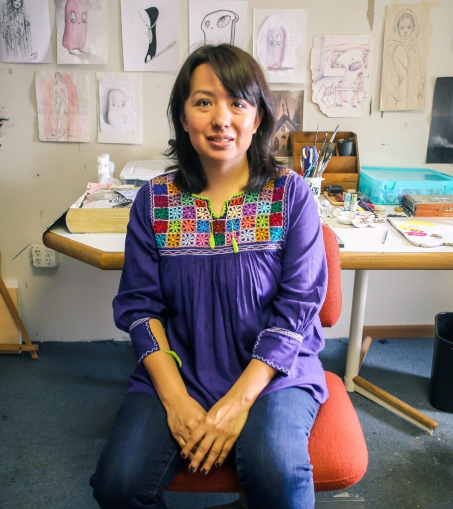 Mexican-American artist Angelica Contreras uses her artwork to explore ...