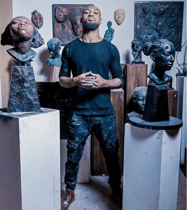 Detroit artist Austin Brantley returns to Madison to create a sculpture ...