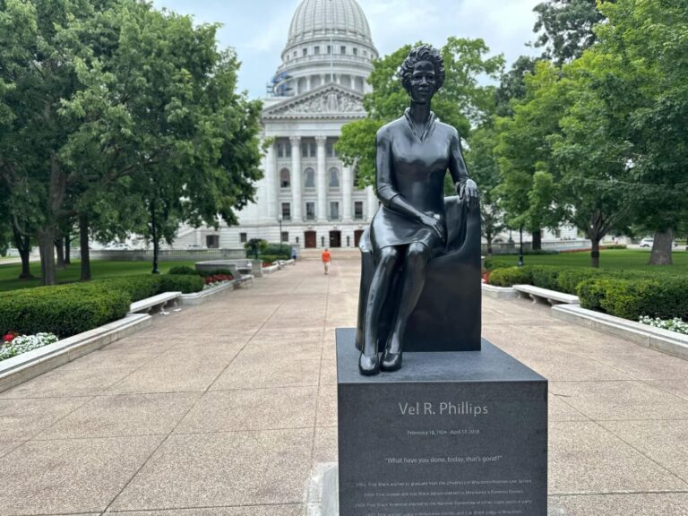 “What a historic day this is.” New Vel Phillips statue becomes first ...