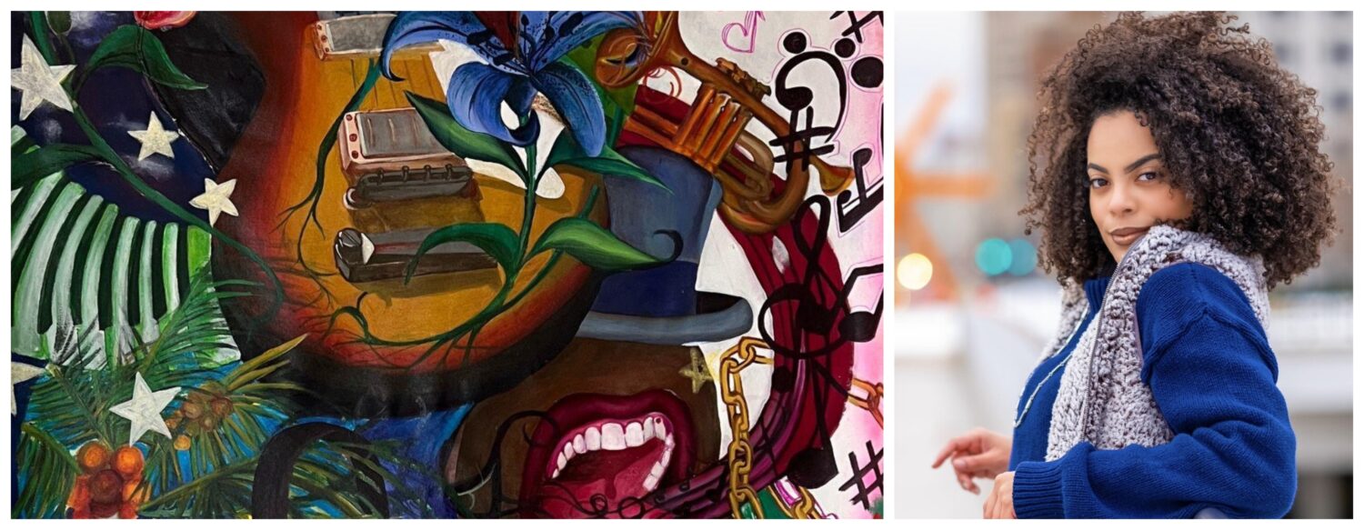 Anamarie Edwards’ “Homecoming” exhibit currently on display at the ...