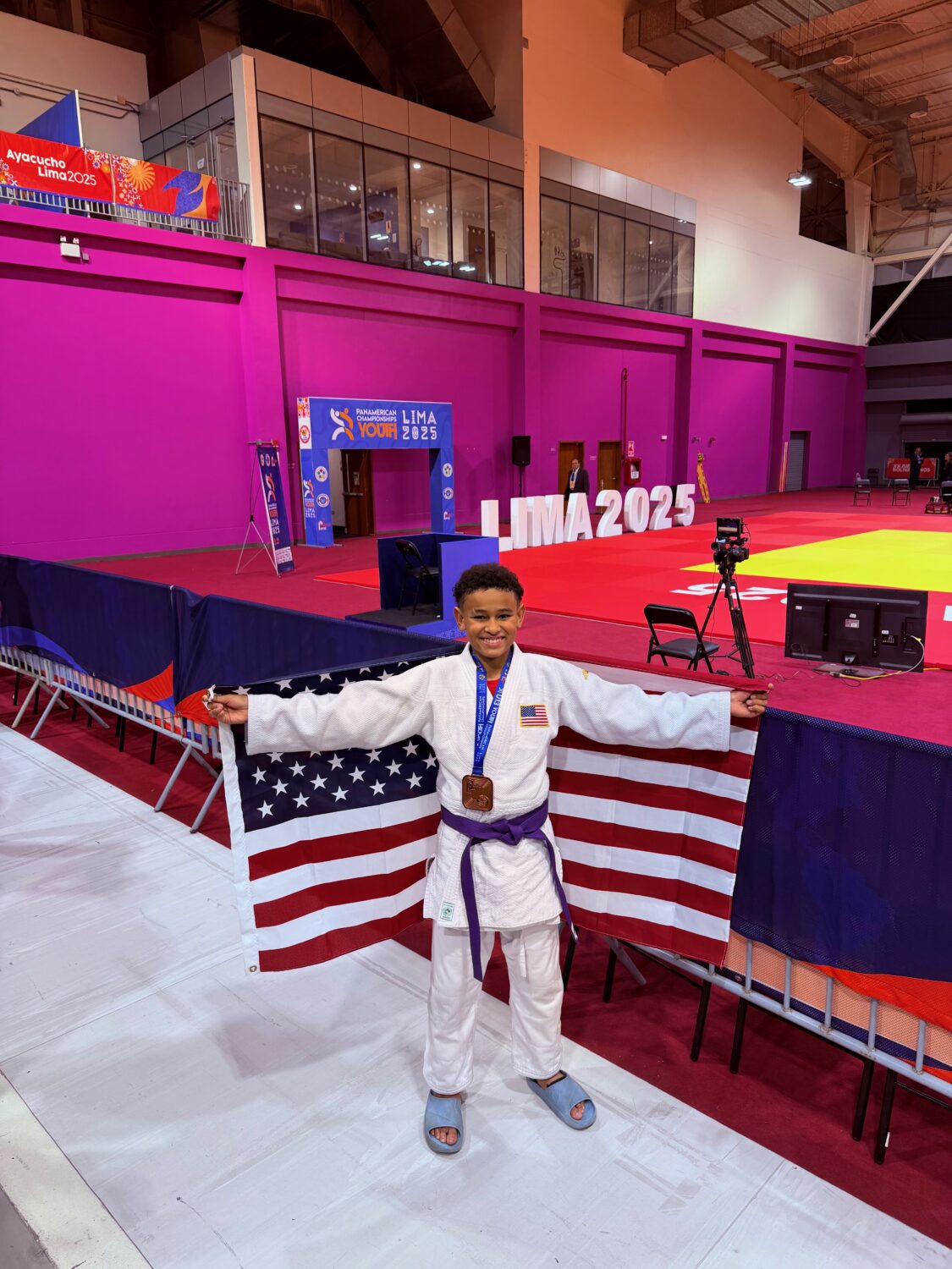 Madison teen judoka Iliyan Hoskins takes bronze at first international ...